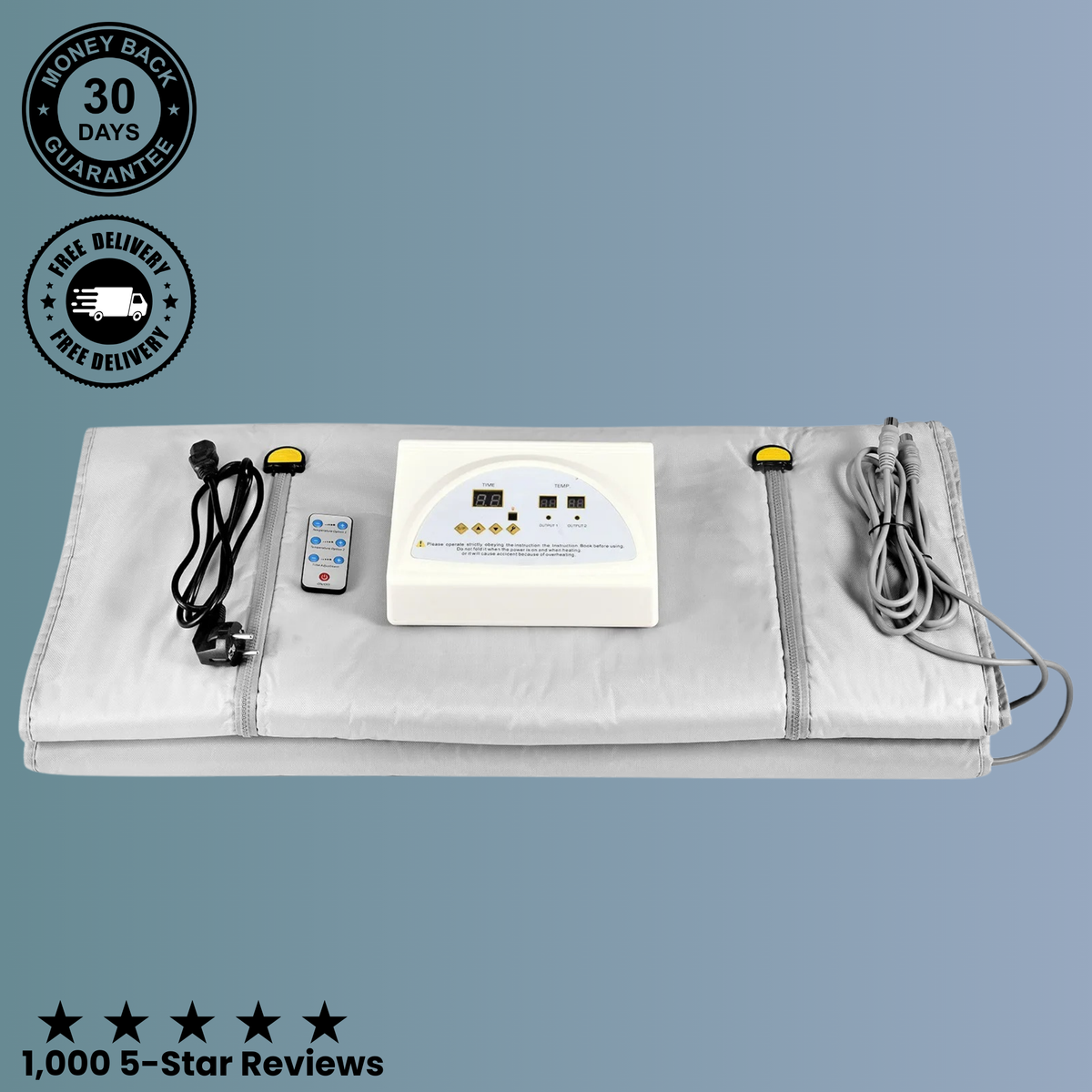 FlexiHeat™: Infrared Recovery Sauna Blanket - HomeReachLifestyle.com